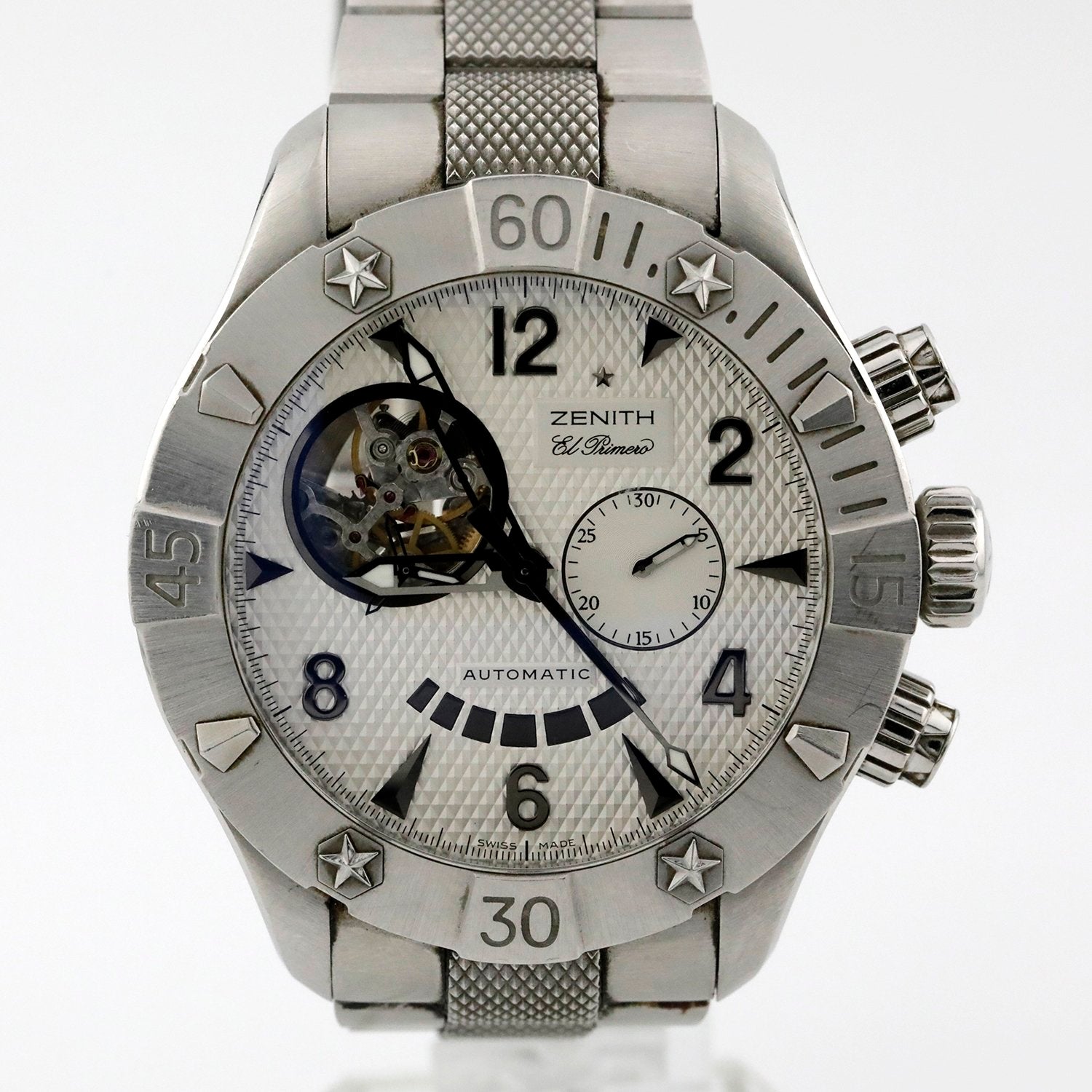 Pre-Owned Zenith Defy Classic Open El Primero Ref# 03.0526.4021